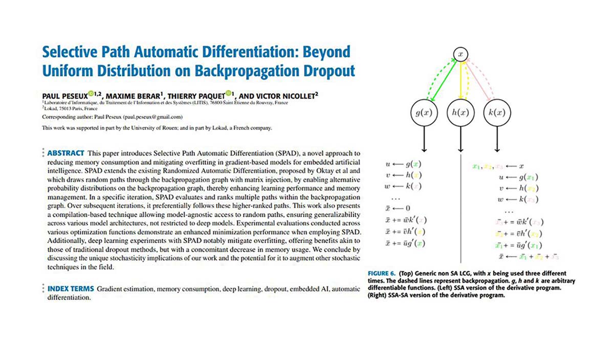Selective Path Automatic Differentiation Beyond Uniform Distribution On Backpropagation Dropout