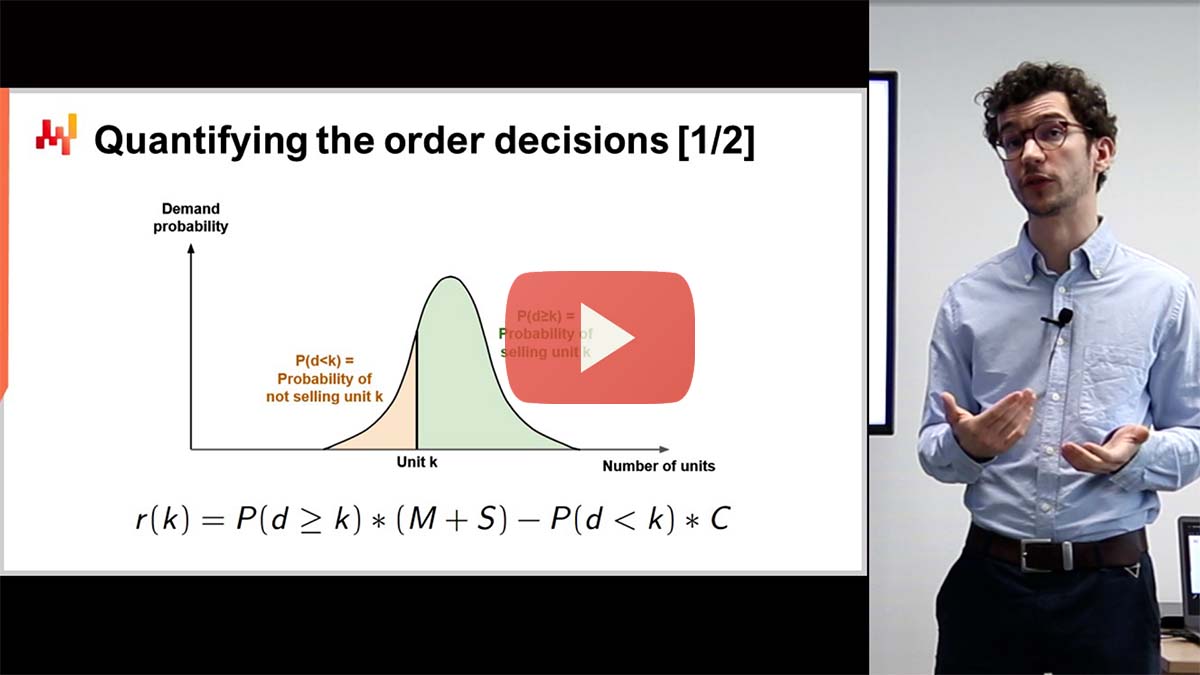 Action reward, a framework for inventory optimization