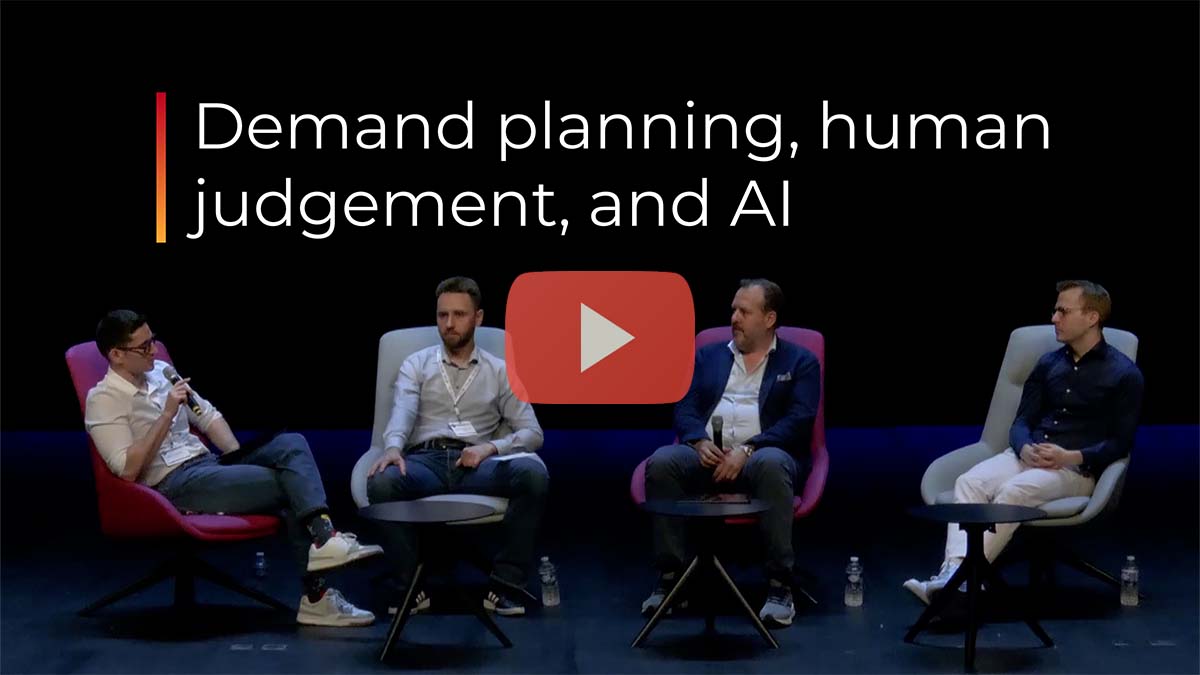 ISF2024 Panel: Demand Planning & Human Judgement in the World of AI