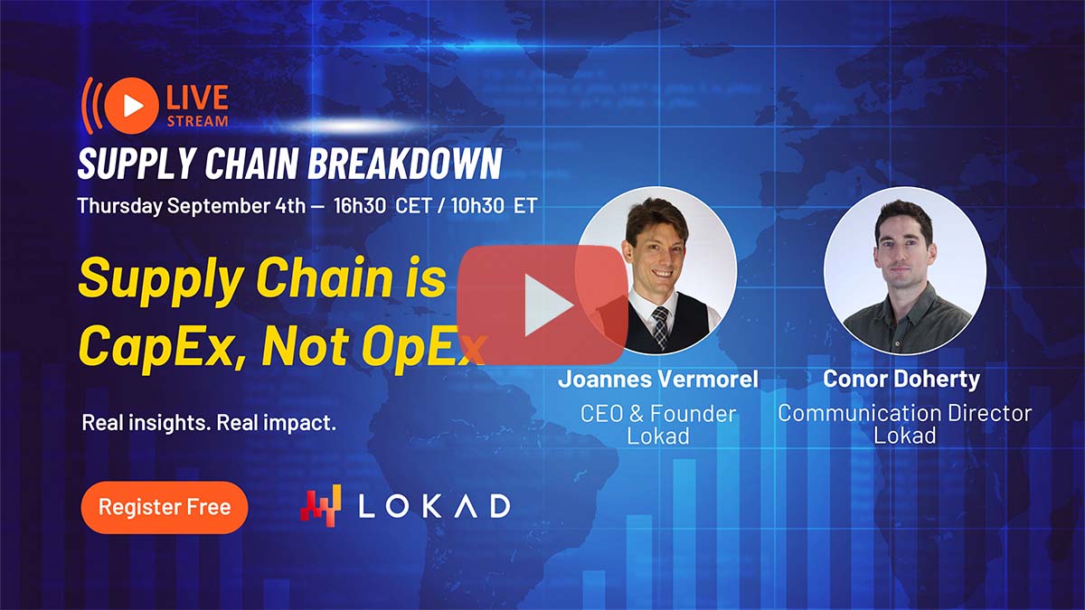 Supply Chain is CapEx, Not OpEx