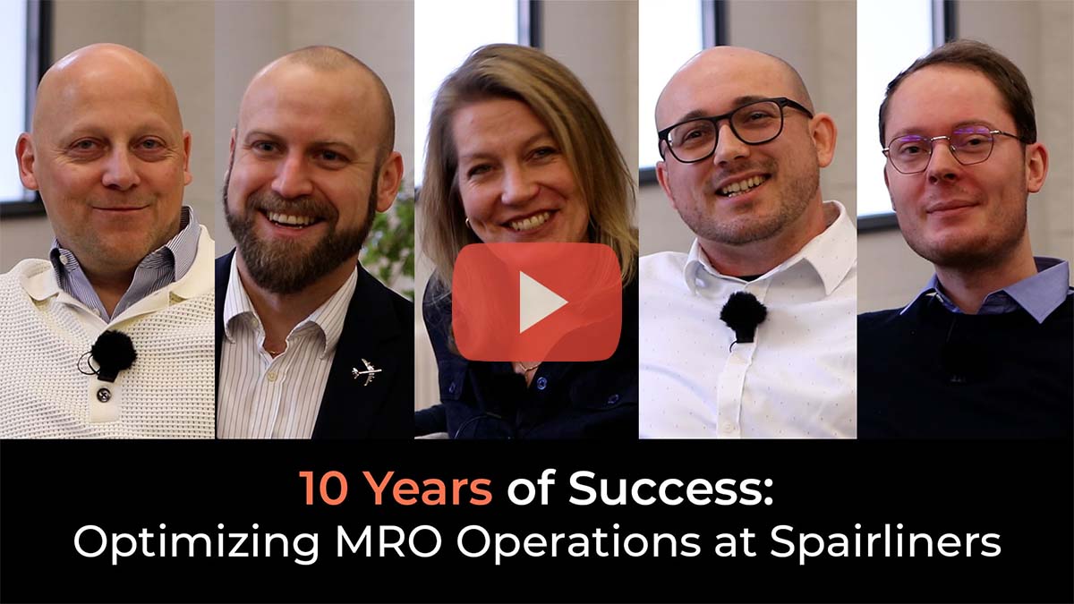 10 Years of Success: Optimizing MRO Operations at Spairliners